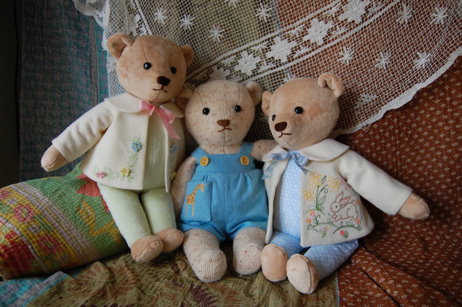 Create a Cherished Heirloom: Simplicity 8155 Bear Pattern with ...
