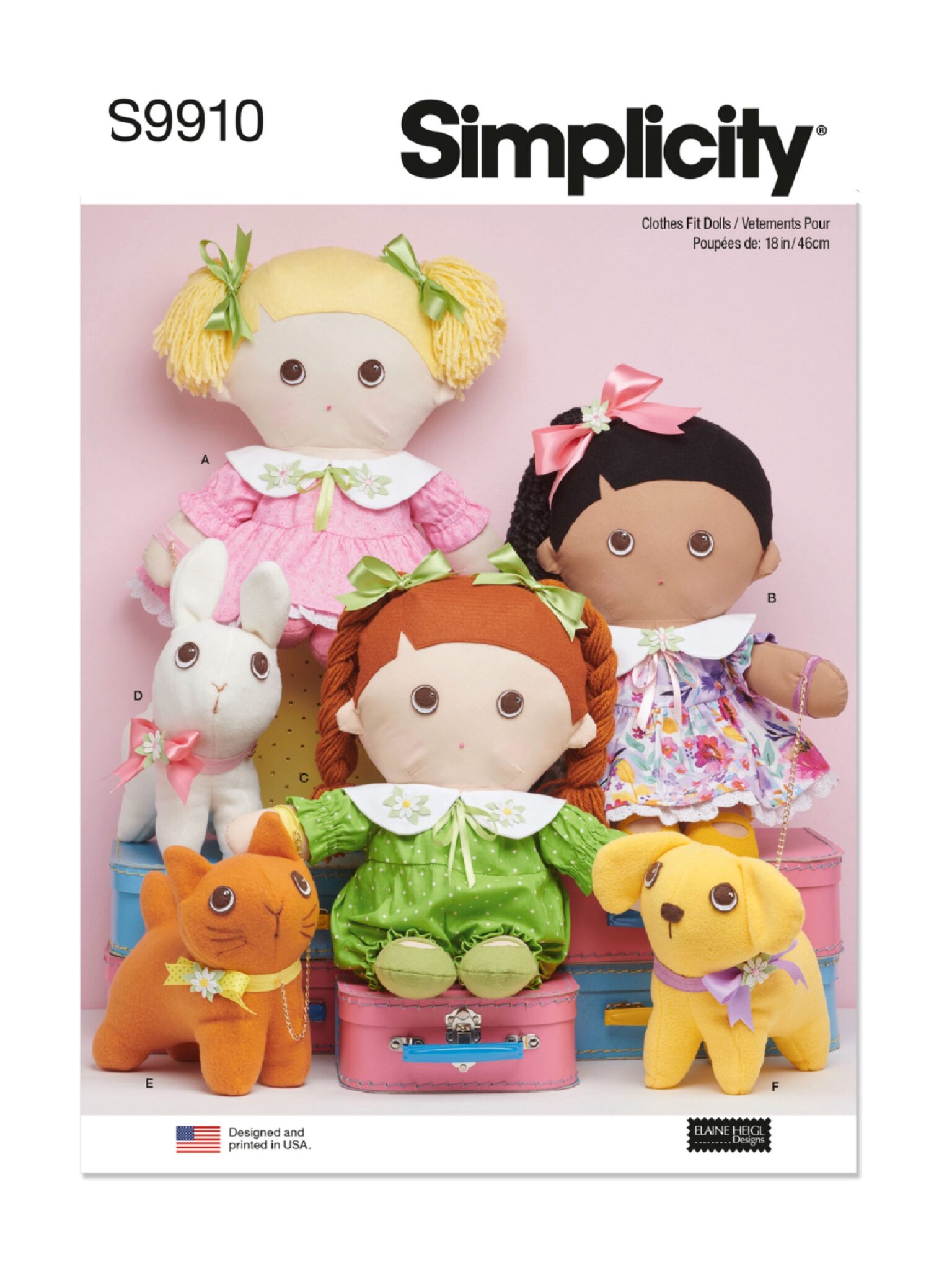 SIMPLICITY GALLERY STUFFED ANIMALS - Elaine Heigl Designs